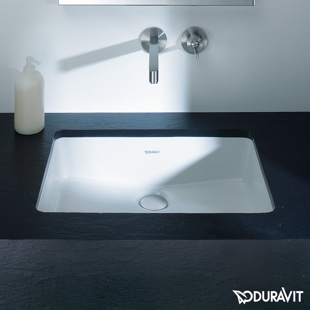 Duravit 0384600000 VERO AIR lavabo da incasso sottopiano 60 cm, con ...