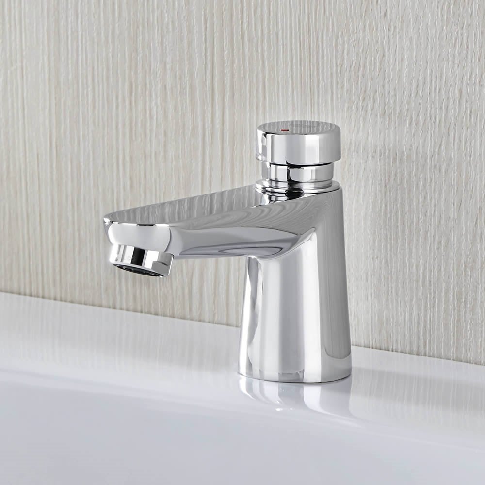 Grohe 36265000 EUROECO COSMOPOLITAN T rubinetto con autochiusura a ...