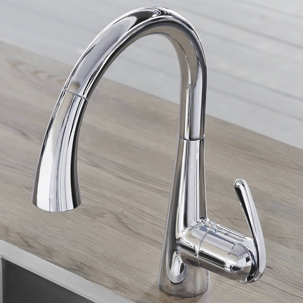 Grohe 32294001 Zedra Miscelatore Monocomando per Lavello con Doccetta ...