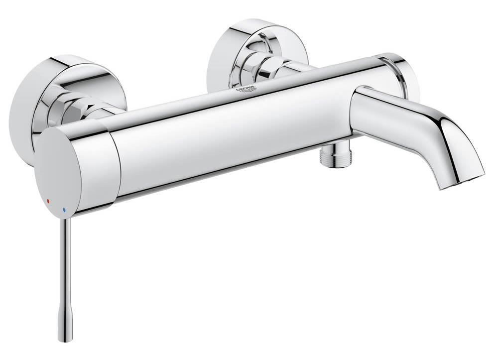 Grohe 33624001 Essence Rubinetto per vasca con installazione a parete ...