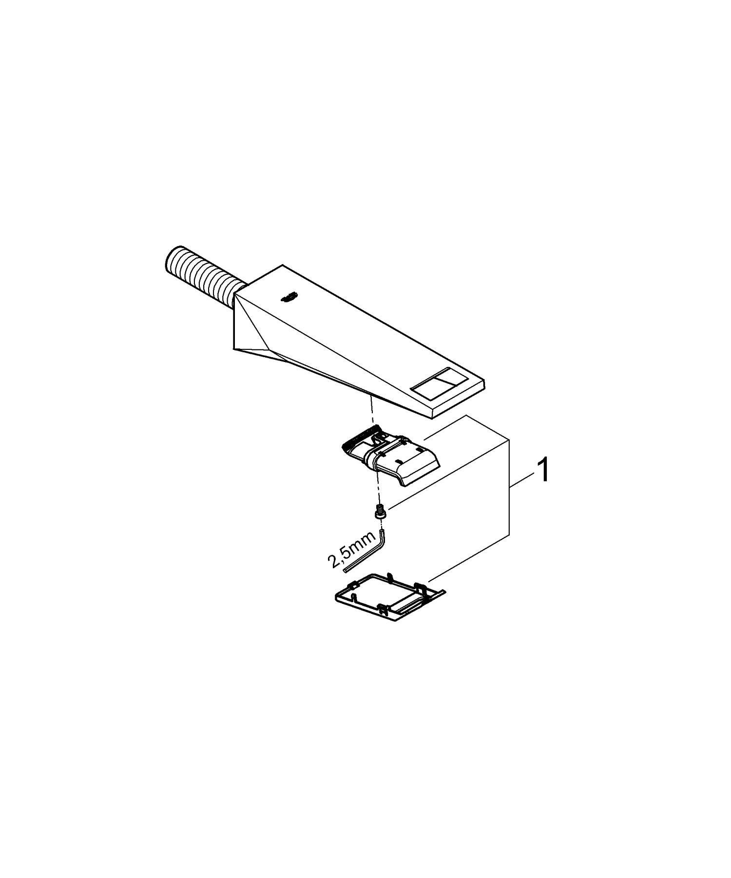 Grohe 13299000 Allure Brilliant Bocca vasca finitura cromo | Prezzi e ...