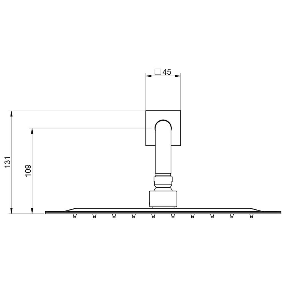 Gessi 47250#238 EMPORIO SHOWER soffione anticalcare per doccia, a ...