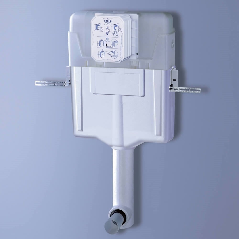 Grohe 38661000 GD2 cassetta di sciacquo per WC, con flusso regolabile ...