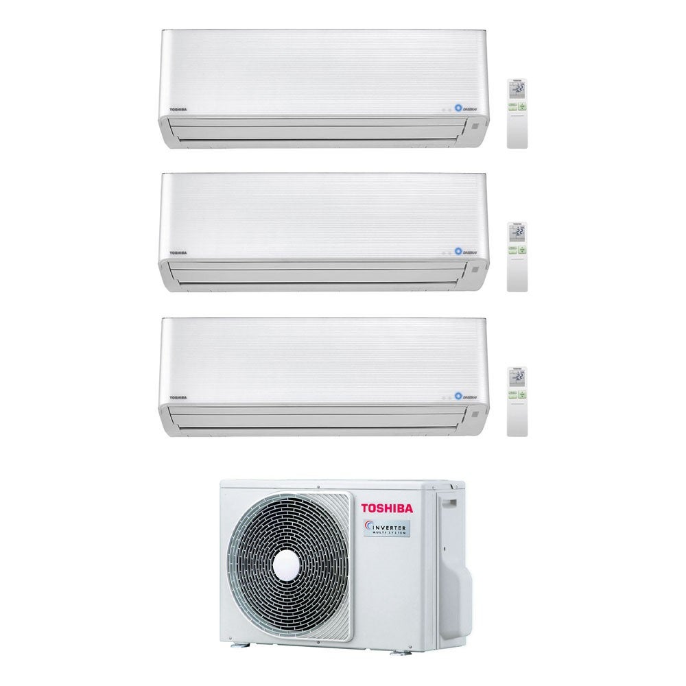 Toshiba SUPER DAISEIKAI 9 R32 Climatizzatore a parete trial split inverter bianco | unità ...