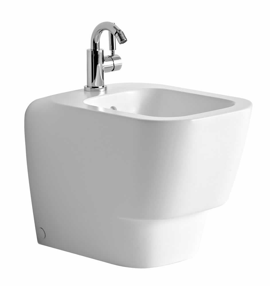 Pozzi Ginori 43251000 Q3 bidet per allacciamento acqua interno, bianco ...