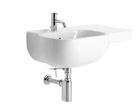 Pozzi Ginori 41020000 500 lavabo asimmetrico 70 destro, bianco | Prezzi ...