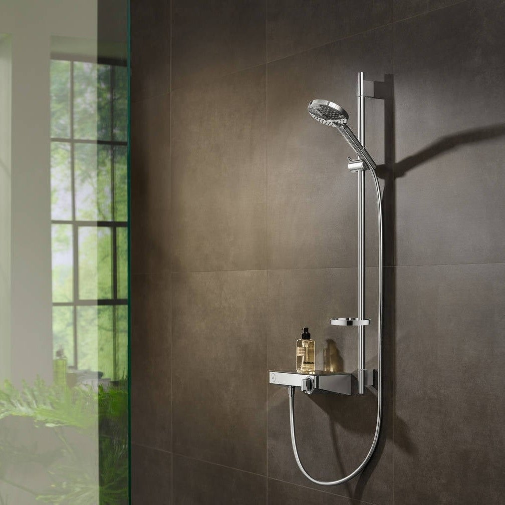 Hansgrohe 26014000 RAINDANCE SELECT S doccetta 120, 3 jet, PowderRain ...