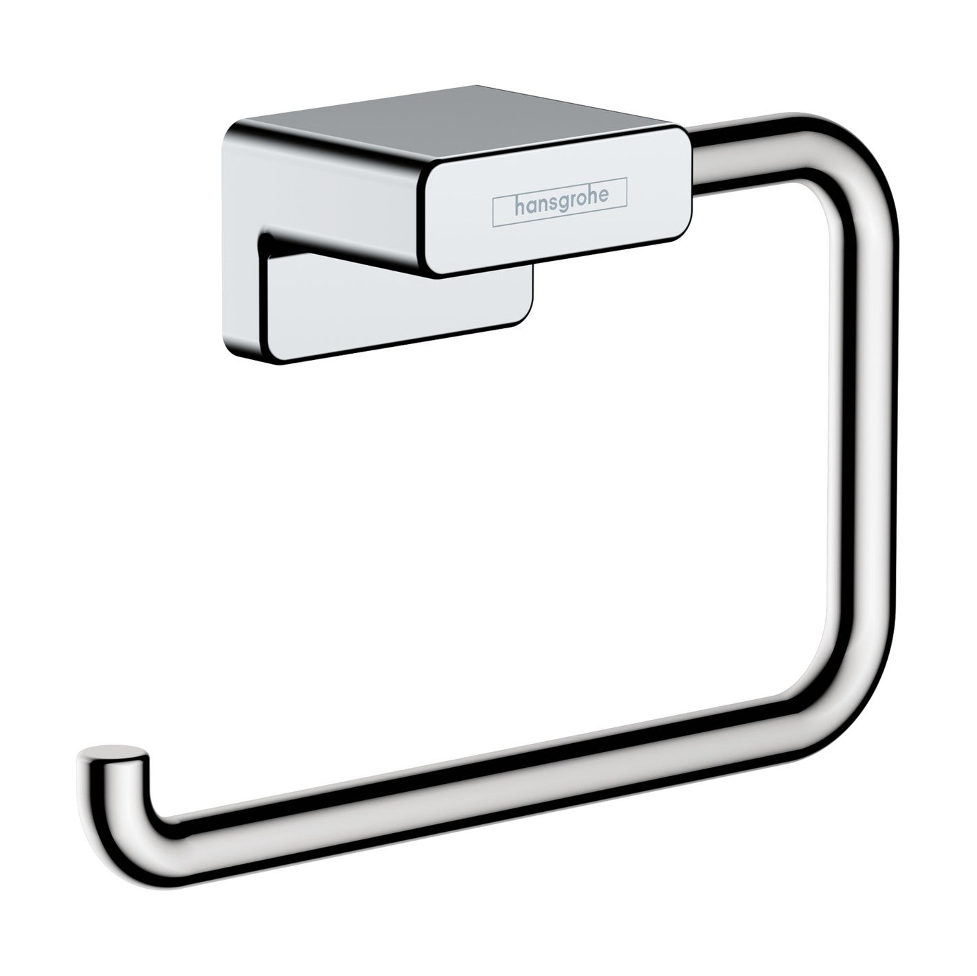 Hansgrohe 41771000 ADDSTORIS porta rotolo senza copertura, finitura ...