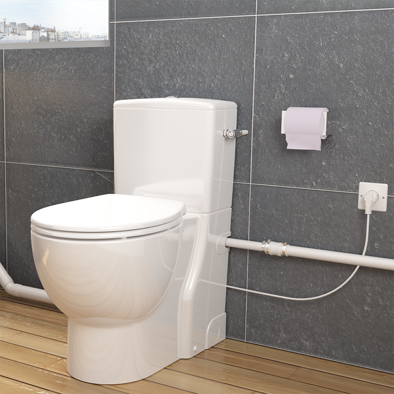 SFA Sanitrit CPTFLUSH SANIFLUSH wc senza brida, con trituratore ...