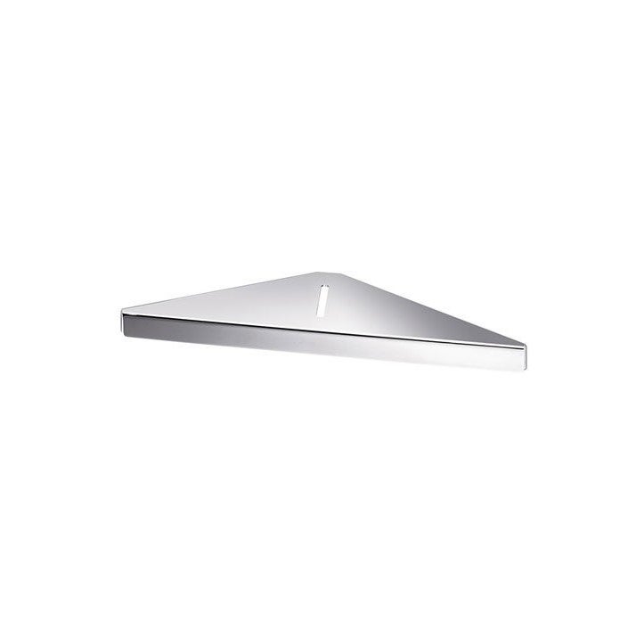 Inda A1031BNS GEALUNA mensola angolare con foro, finitura inox ...