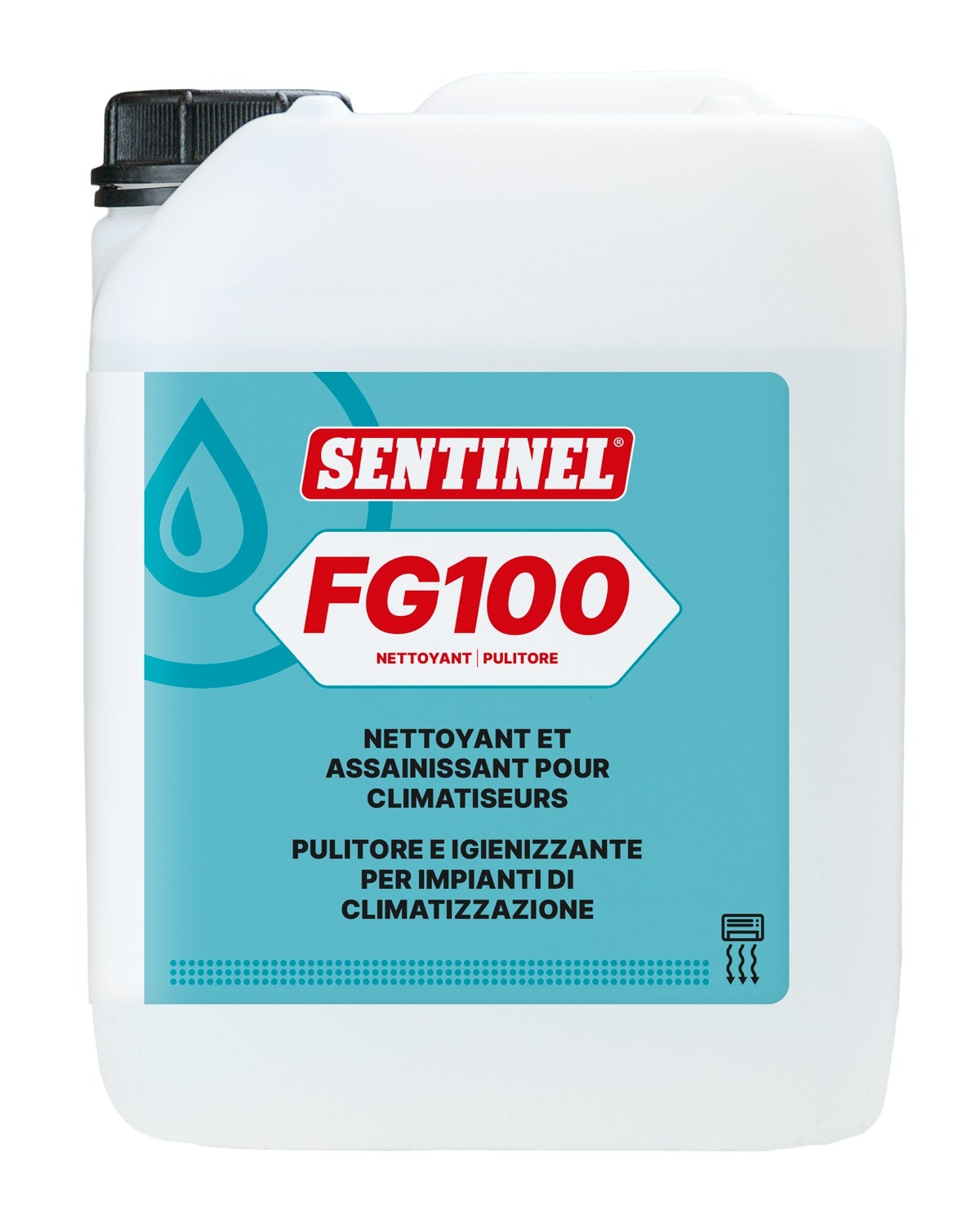 Sentinel FG100L-5L-EXP FG100 Pulitore e igienizzante per impianti di ...