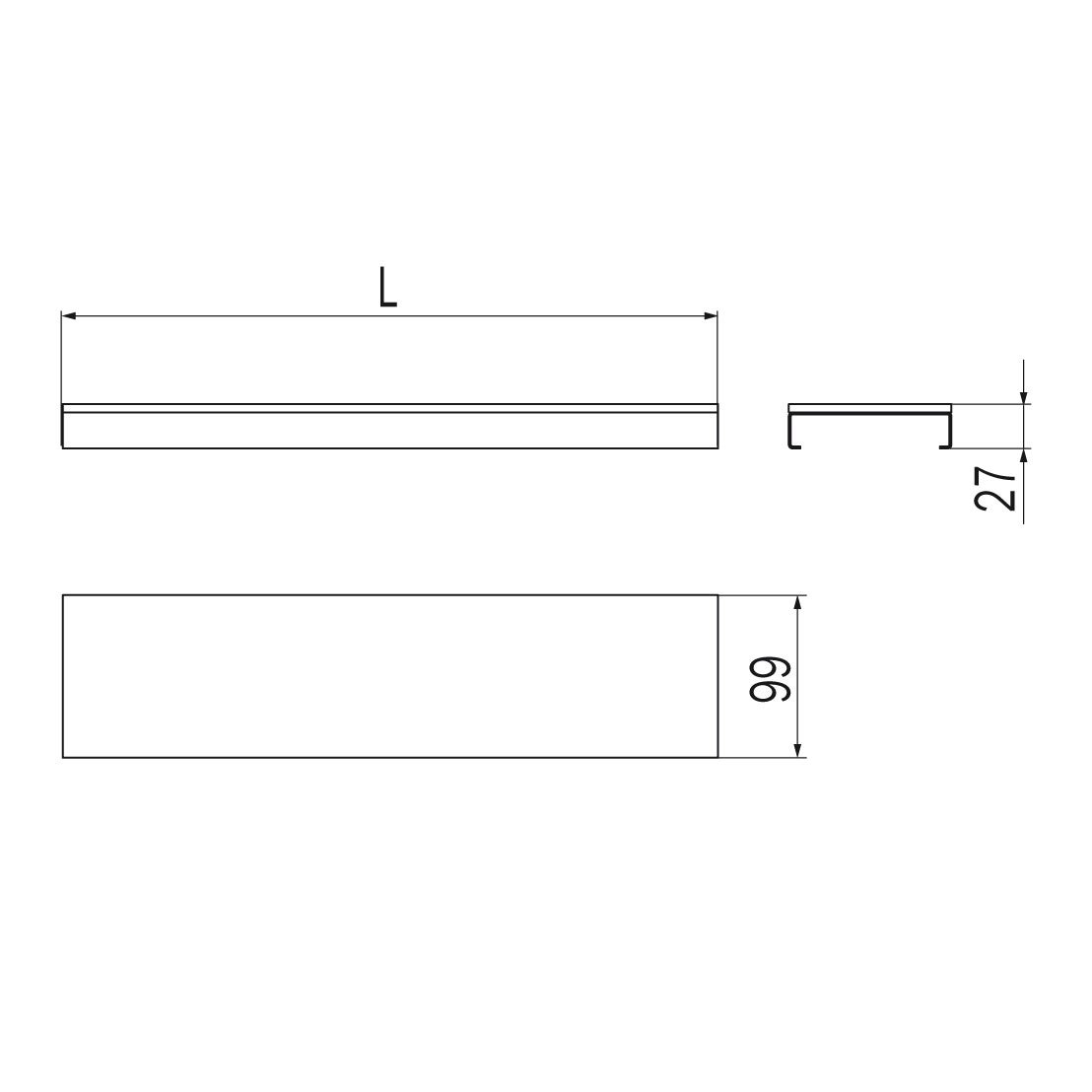 Inda A8809RNS INDISSIMA modulo mensola L.40 cm, finitura acciaio inox ...