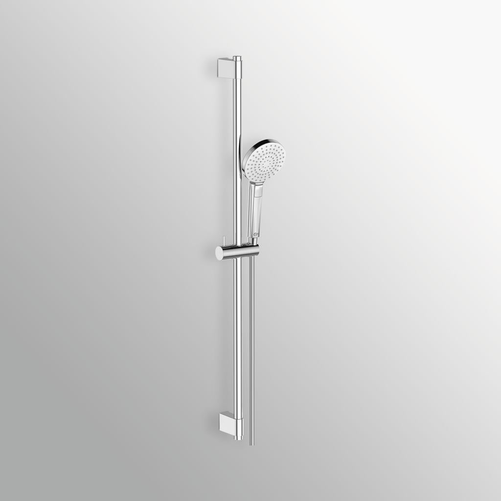 Ideal Standard B2237AA IDEALRAIN EVO asta doccia Round da 90 cm, doccetta Ø 11 cm con sistema ...