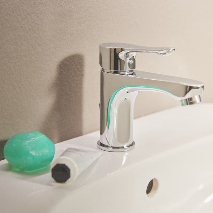 Ideal Standard BC647AA ALPHA miscelatore monocomando per lavabo, con ...