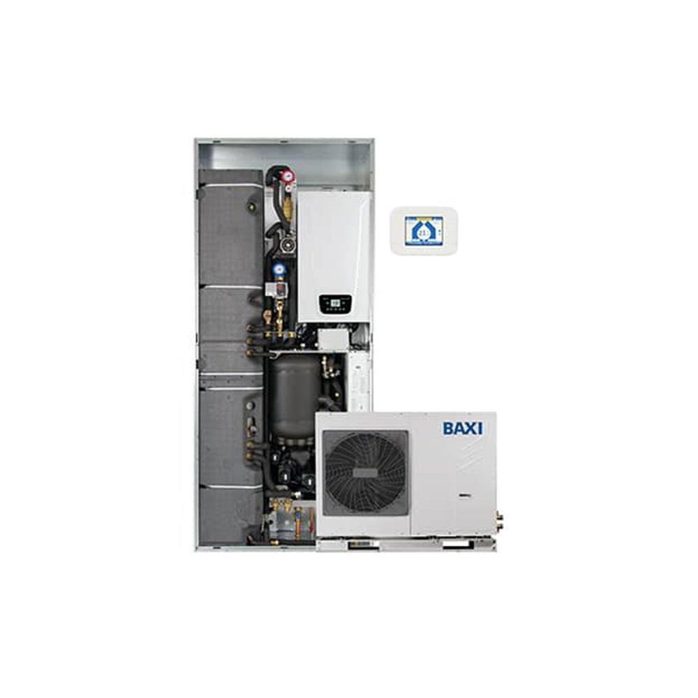Baxi CSI IN 8 AURIGA H 28 WI-FI sistema ibrido con integrazione caldaia ...