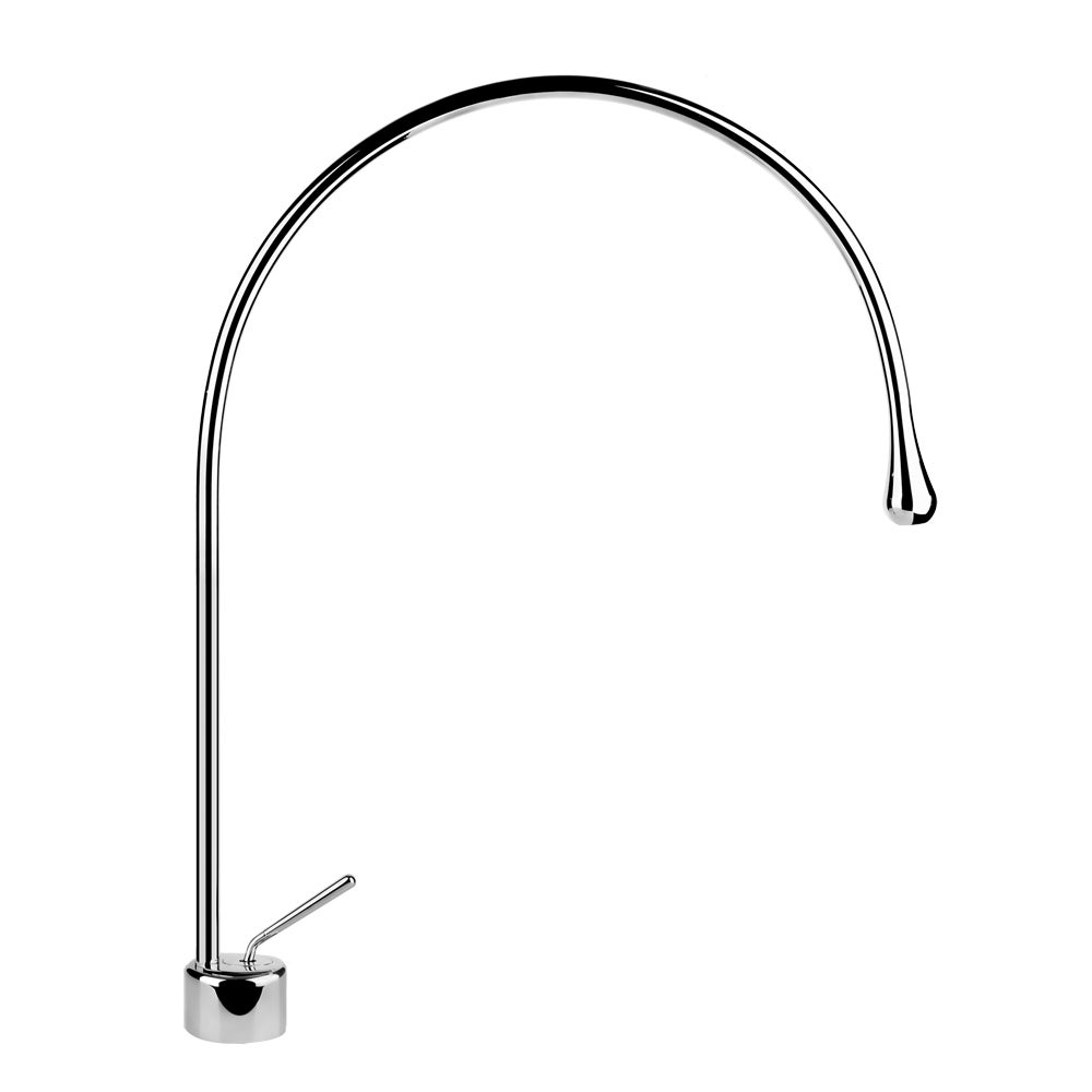 Gessi 33603#031 GOCCIA miscelatore lavabo H.58 P.43 cm, senza scarico ...