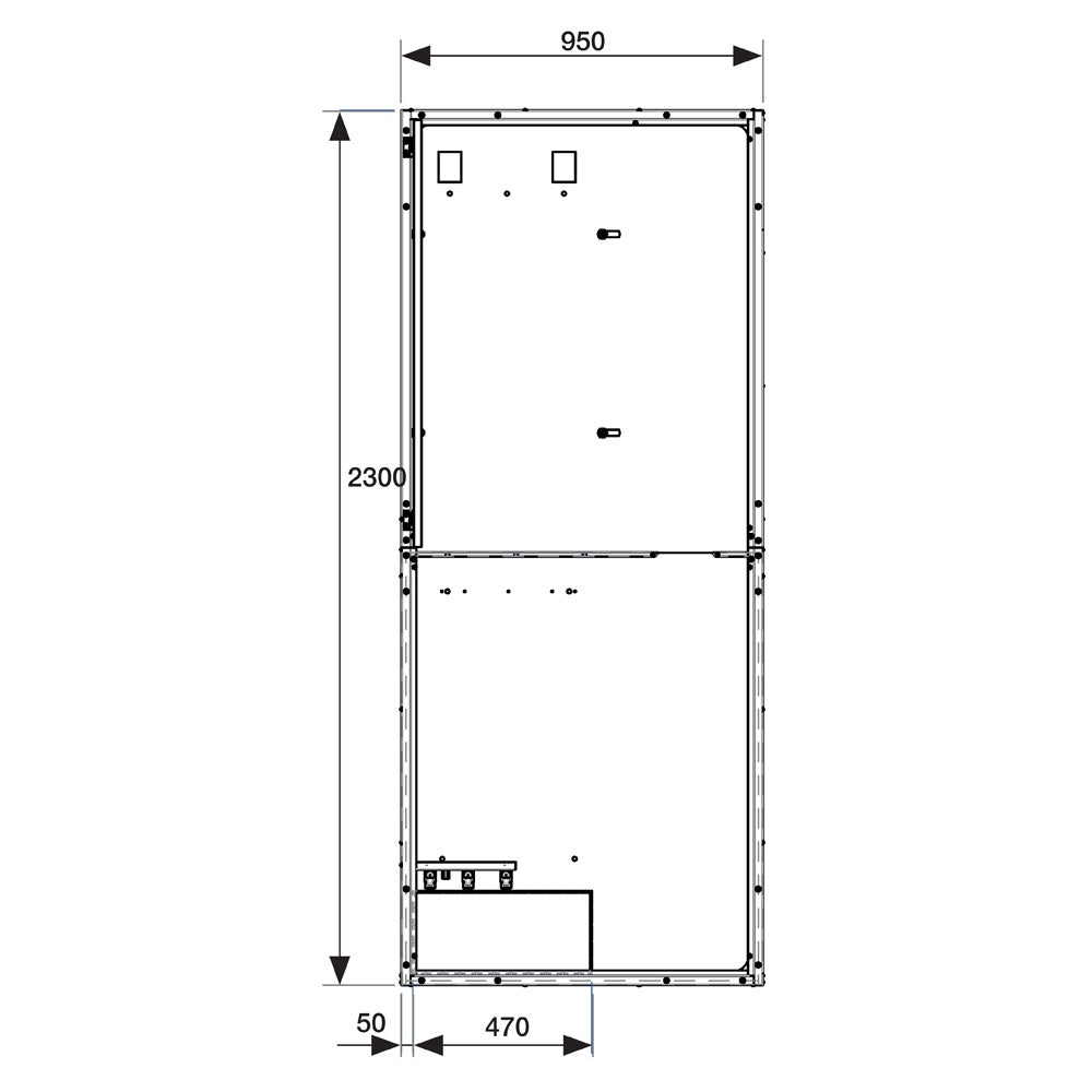 Mitsubishi ECODAN INWALL 2.1 Modulo da incasso per sistemi SPLIT ...