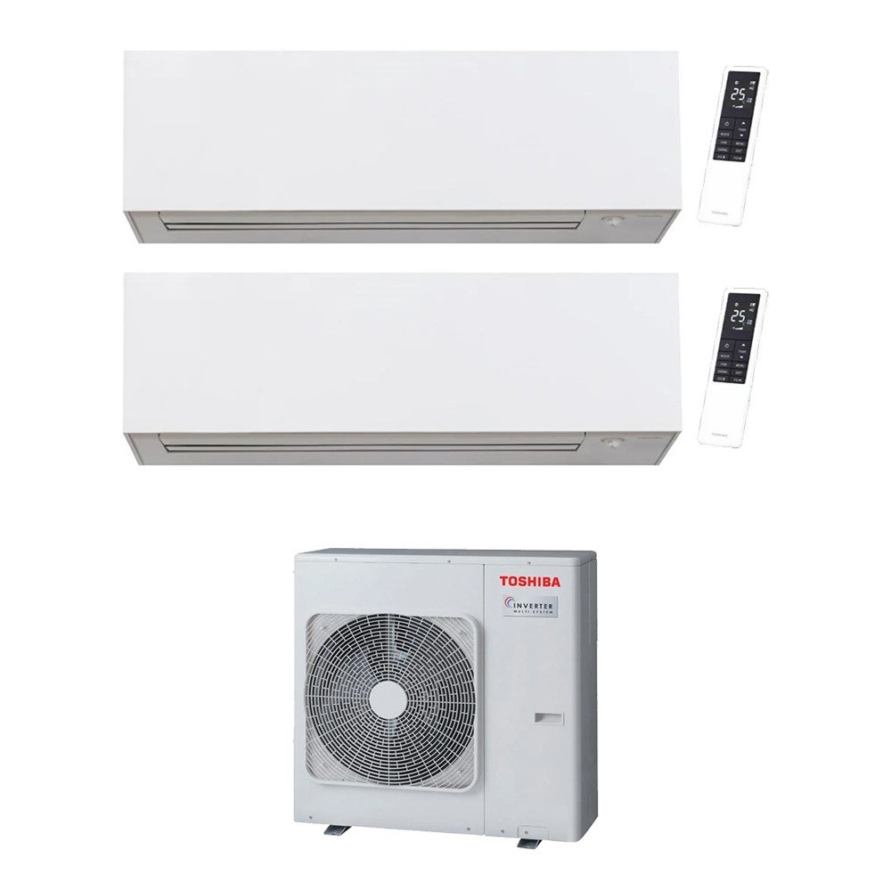 Toshiba DAISEIKAI 10 WHITE R32 Climatizzatore a parete dual split inverter Wi-Fi bianco | unità ...