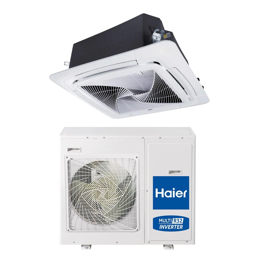 Haier CASSETTE ROUND FLOW Climatizzatore a cassetta bianco monosplit ...