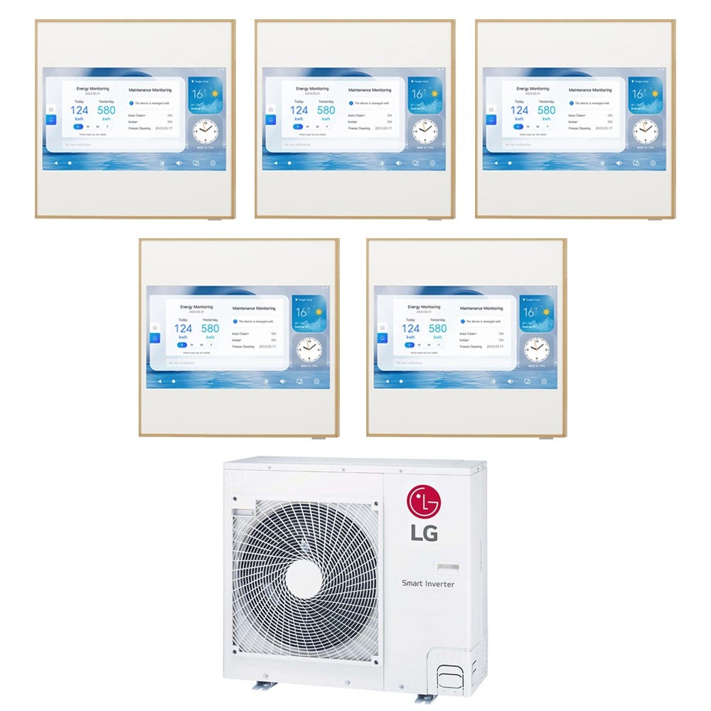 LG ARTCOOL Gallery LCD R32 Climatizzatore a parete penta split inverter ...