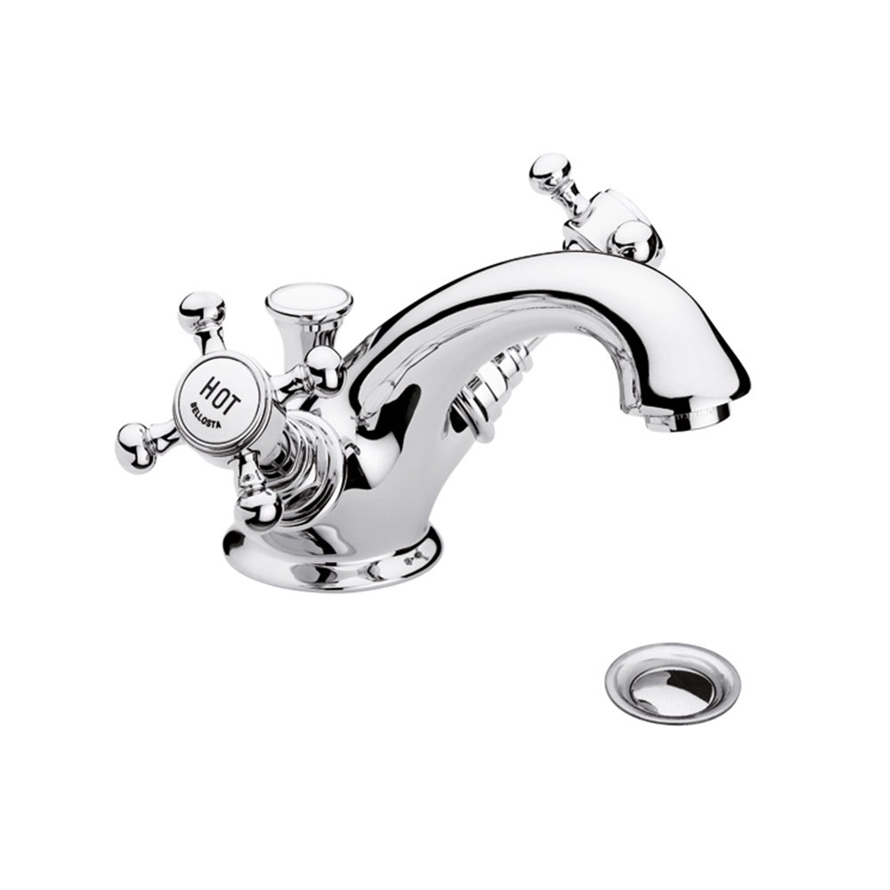 Bellosta 01-0805/1/C EDWARD gruppo lavabo monoforo, con scarico ...