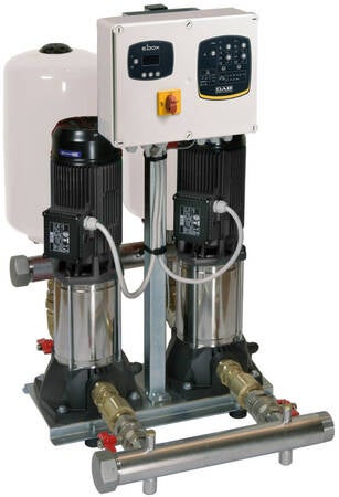 Dab Pumps 60179972 2KVC 45/80 T 400-50 gruppo di pressurizzazione con 2 pompe centrifughe ...