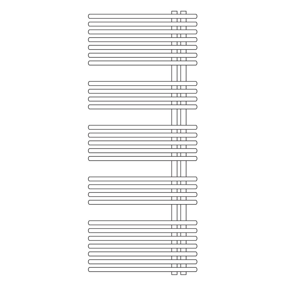 Irsap 1455 FUNKY_S radiatore 27 tubi H.145,5 L.50 P.6,2 cm, 4 ...