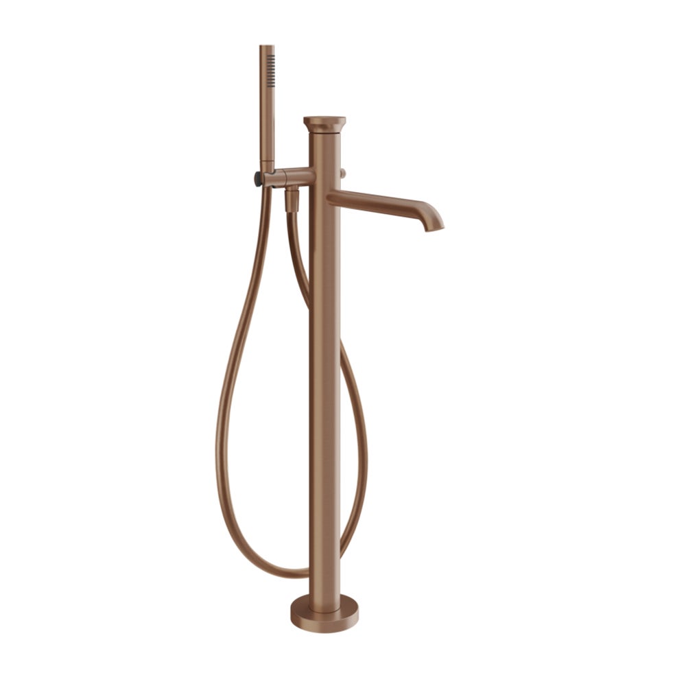 Gessi 66028#708 ORIGINI miscelatore vasca da terra, senza corpo incasso ...