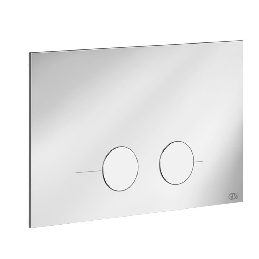 Gessi 54611#031 TOTAL LOOK placca di finitura per Geberit Sigma 8 e 12 ...