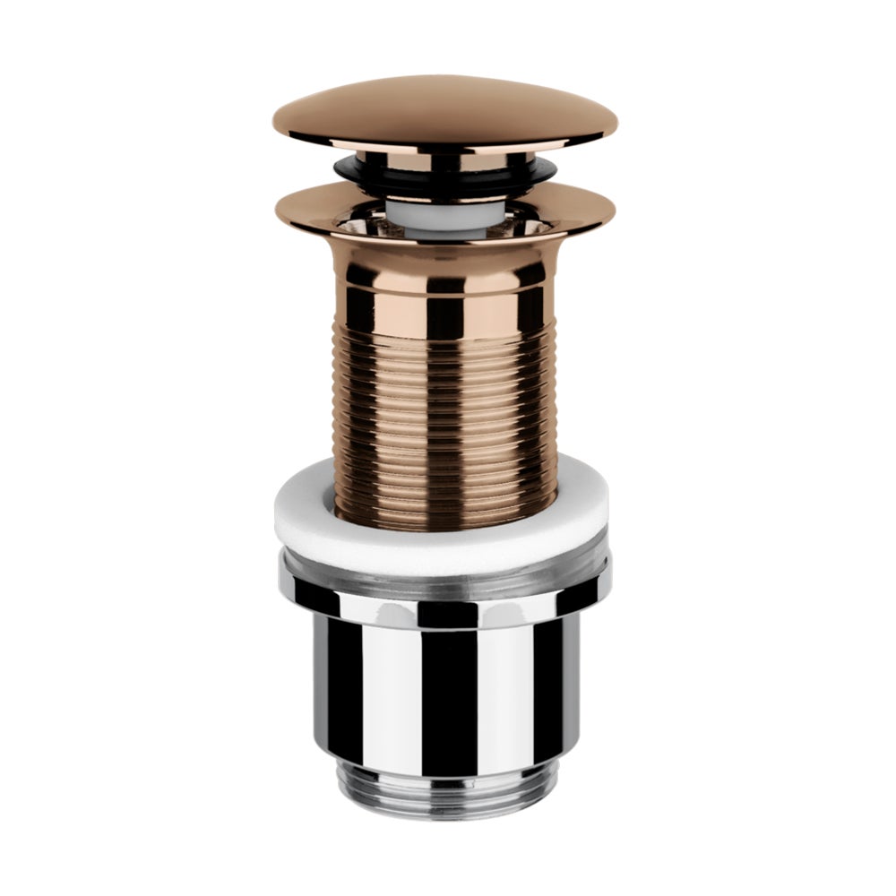 Gessi 01423#030 piletta "Stop&Go" per lavabo senza troppopieno ...