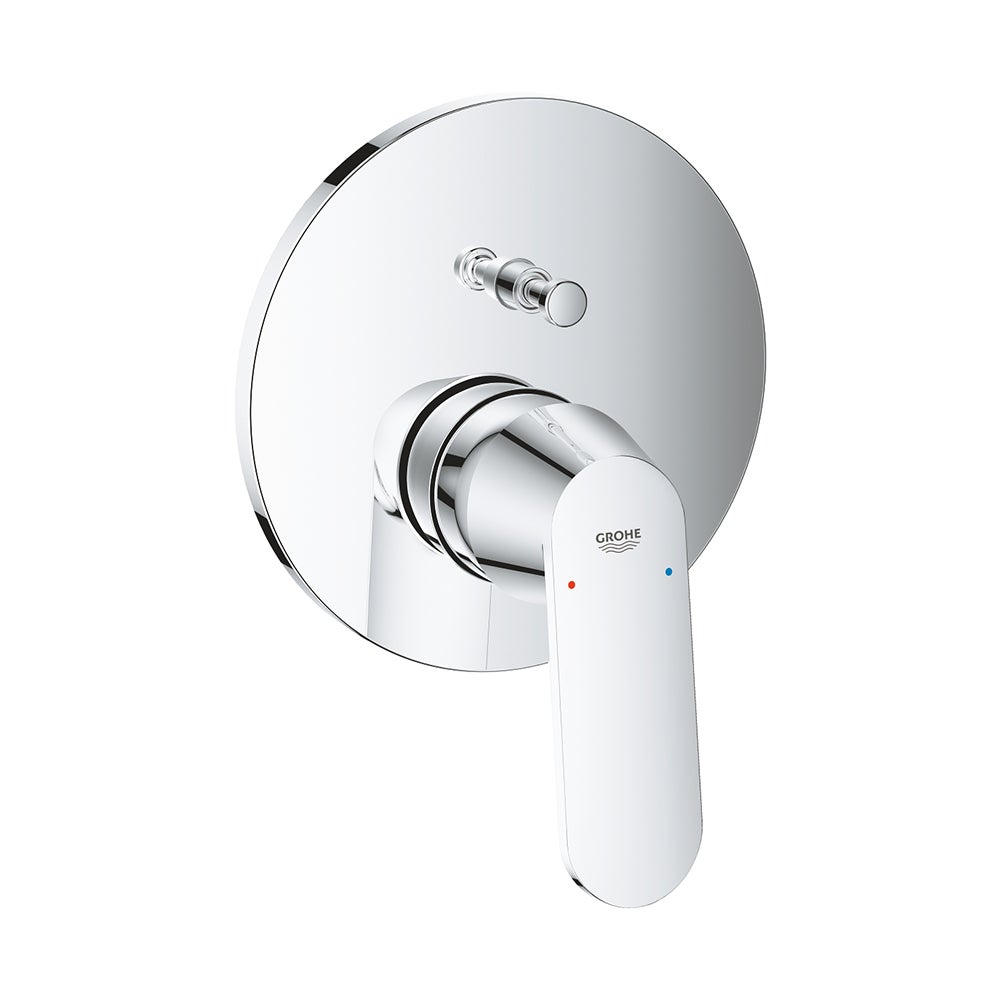 Grohe 24045000 EUROSMART COSMOPOLITAN miscelatore monocomando per doccia, a due vie con ...