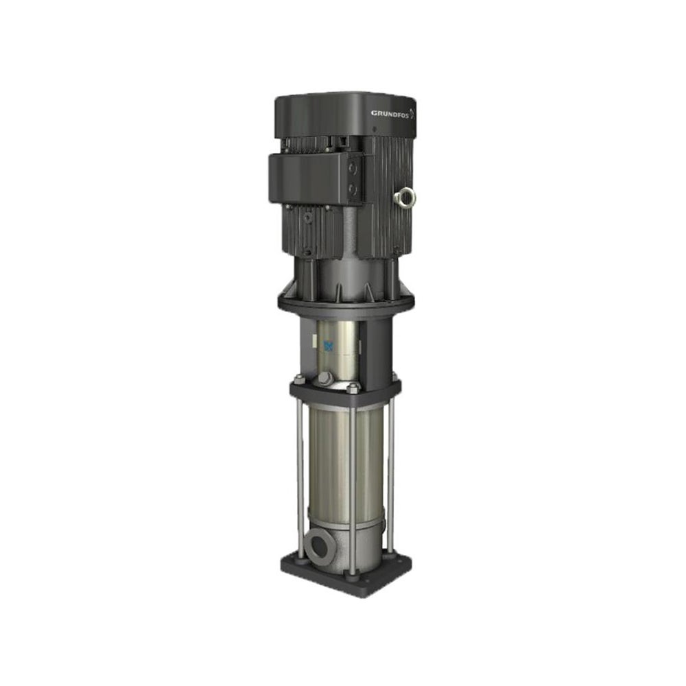 Grundfos 99250615 CRN 10-2 E-CX-T-E-HQQE pompa centrifuga verticale multistadio con porte di ...