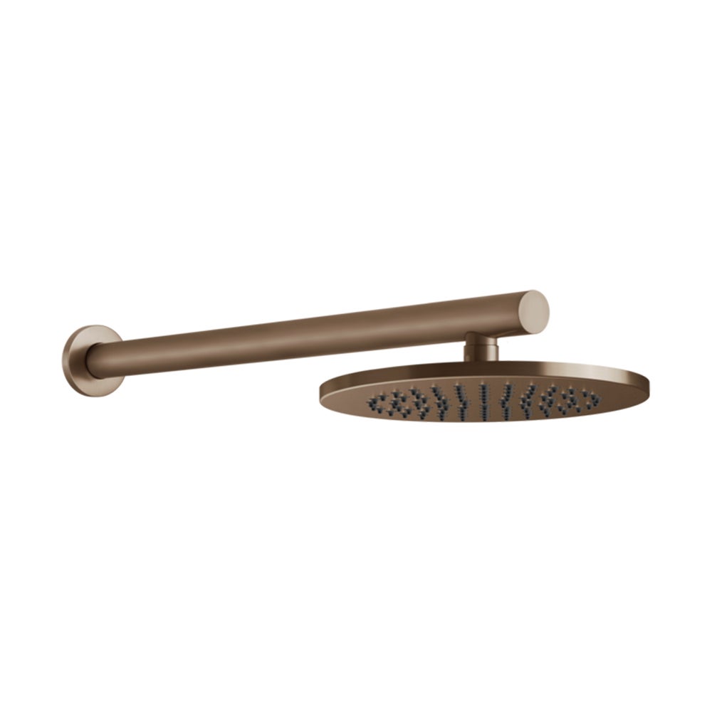 Gessi 54149#708 SHOWER soffione rotondo Ø 22 cm, a parete, orientabile ...