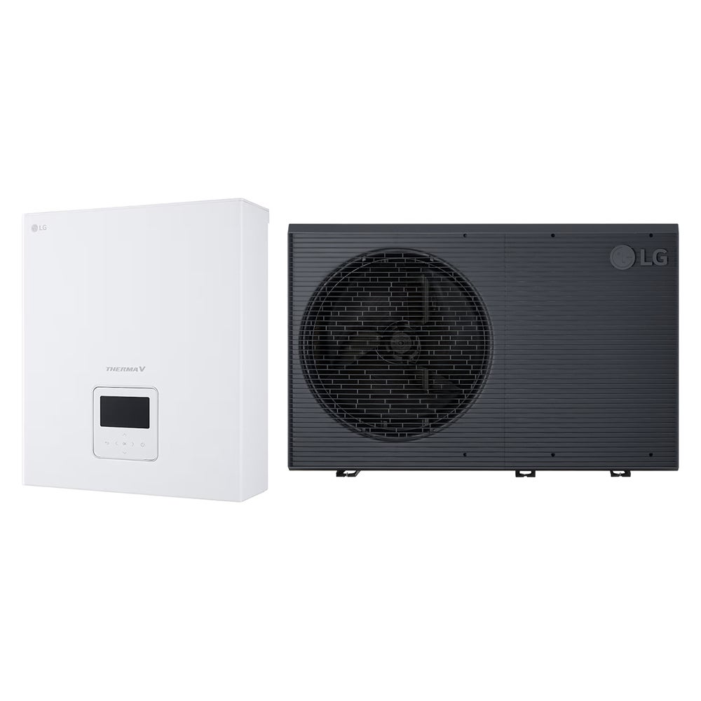 LG THERMA V R290 sistema idronico composto da pompa di calore monofase ...