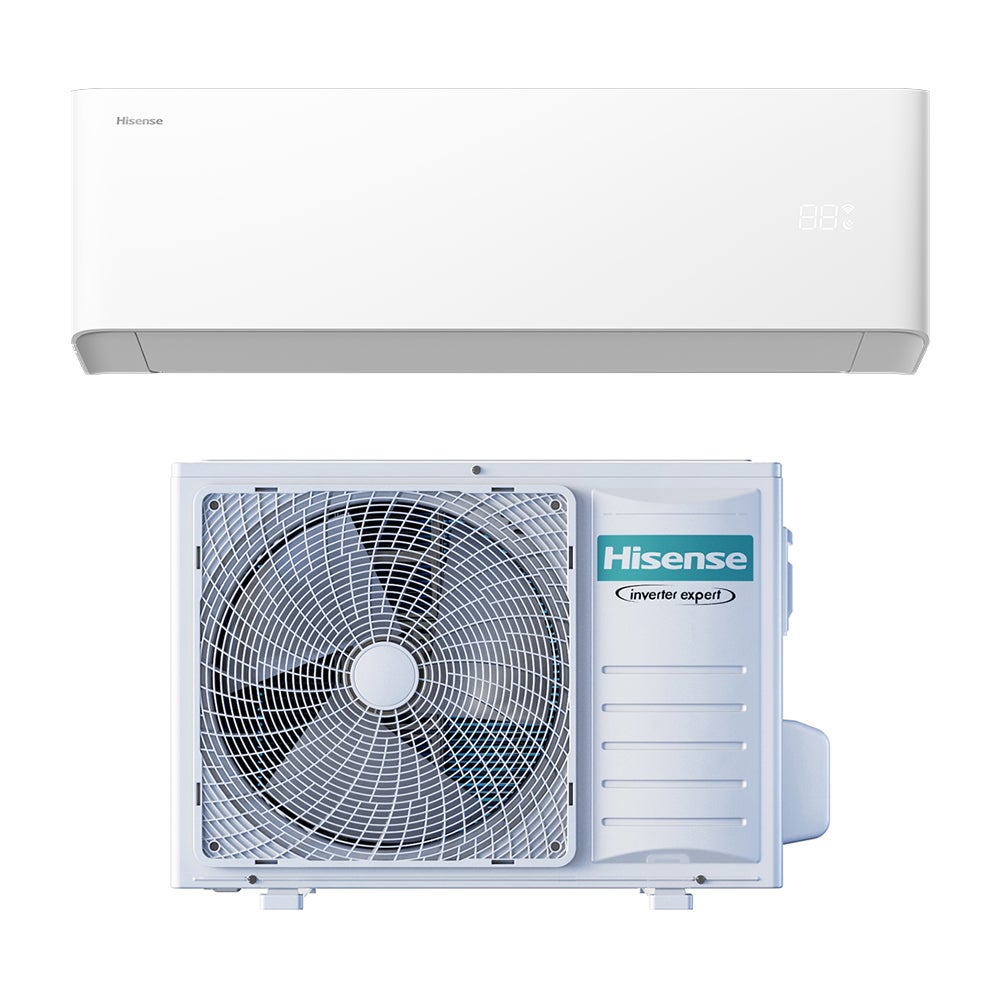 Hisense UNI HB Climatizzatore a parete monosplit inverter Wi-Fi | unità esterna 2.6 kW unità ...