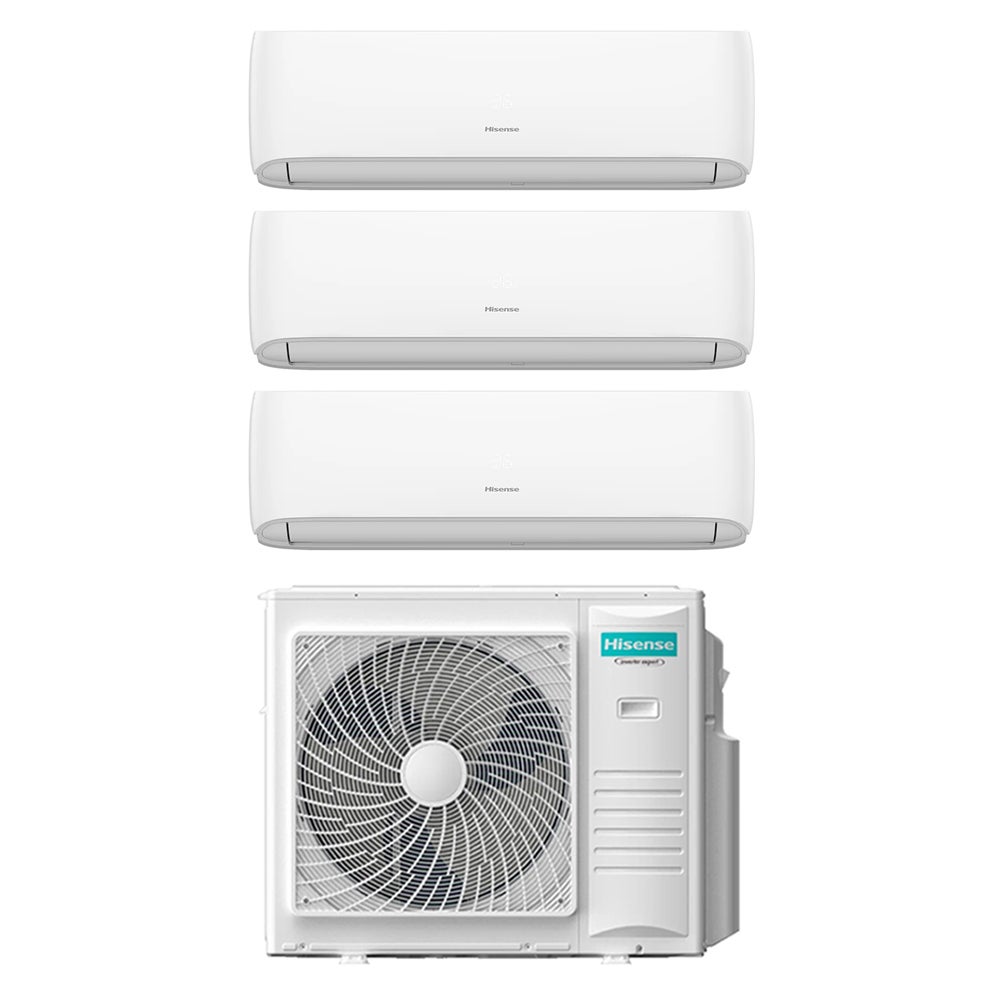 Hisense HI COMFORT Climatizzatore a parete trial split inverter Wi-Fi bianco | unità esterna R32 ...
