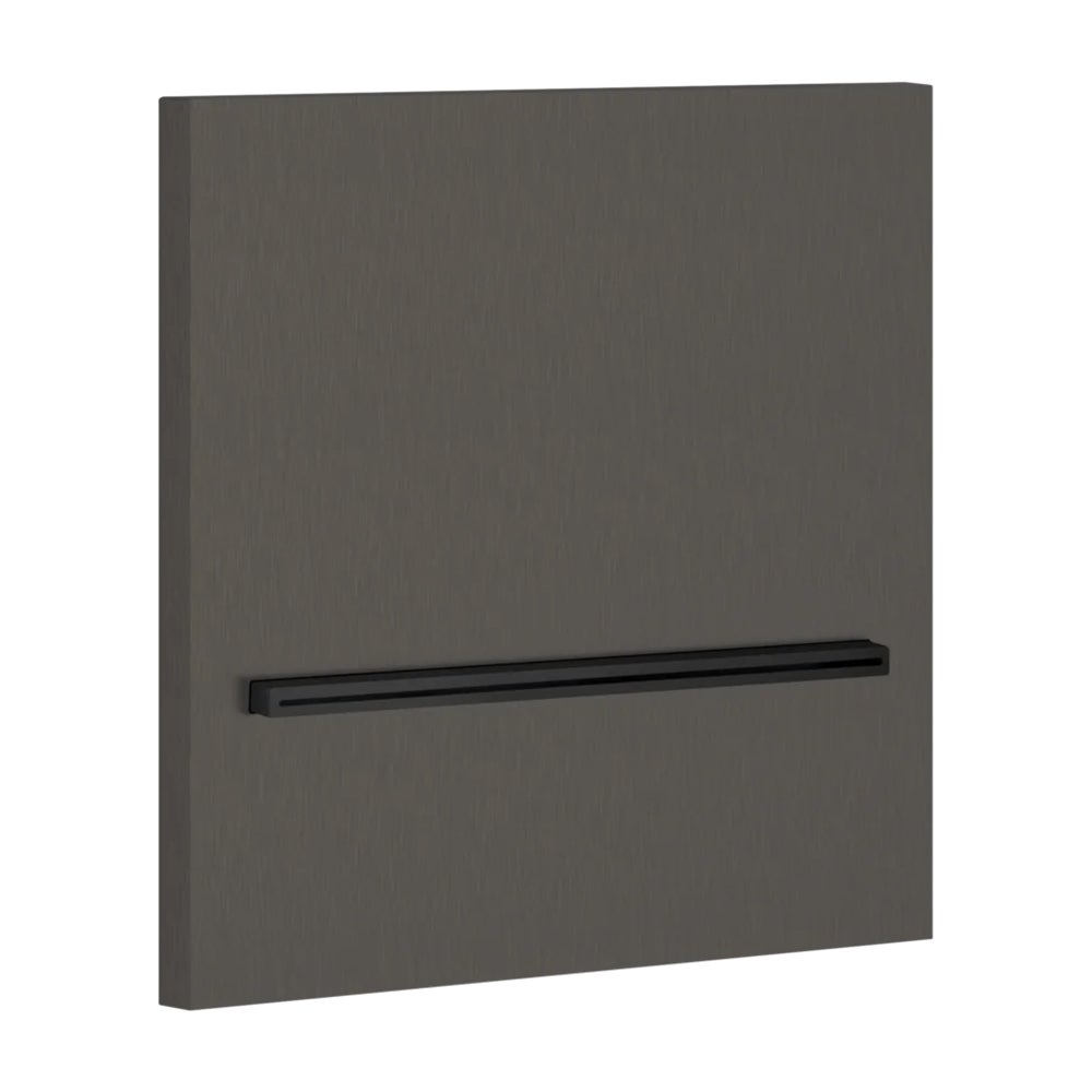 Gessi 20295#707 SHOWER Bocca doccia a parete a cascata, comando remoto ...