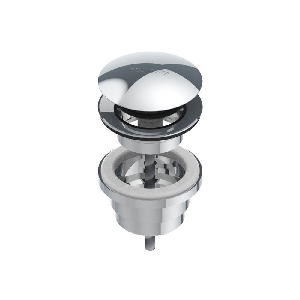 Bellosta 01-0136/U Piletta Stop&Go tonda, con scarico universale 1”1/4 ...