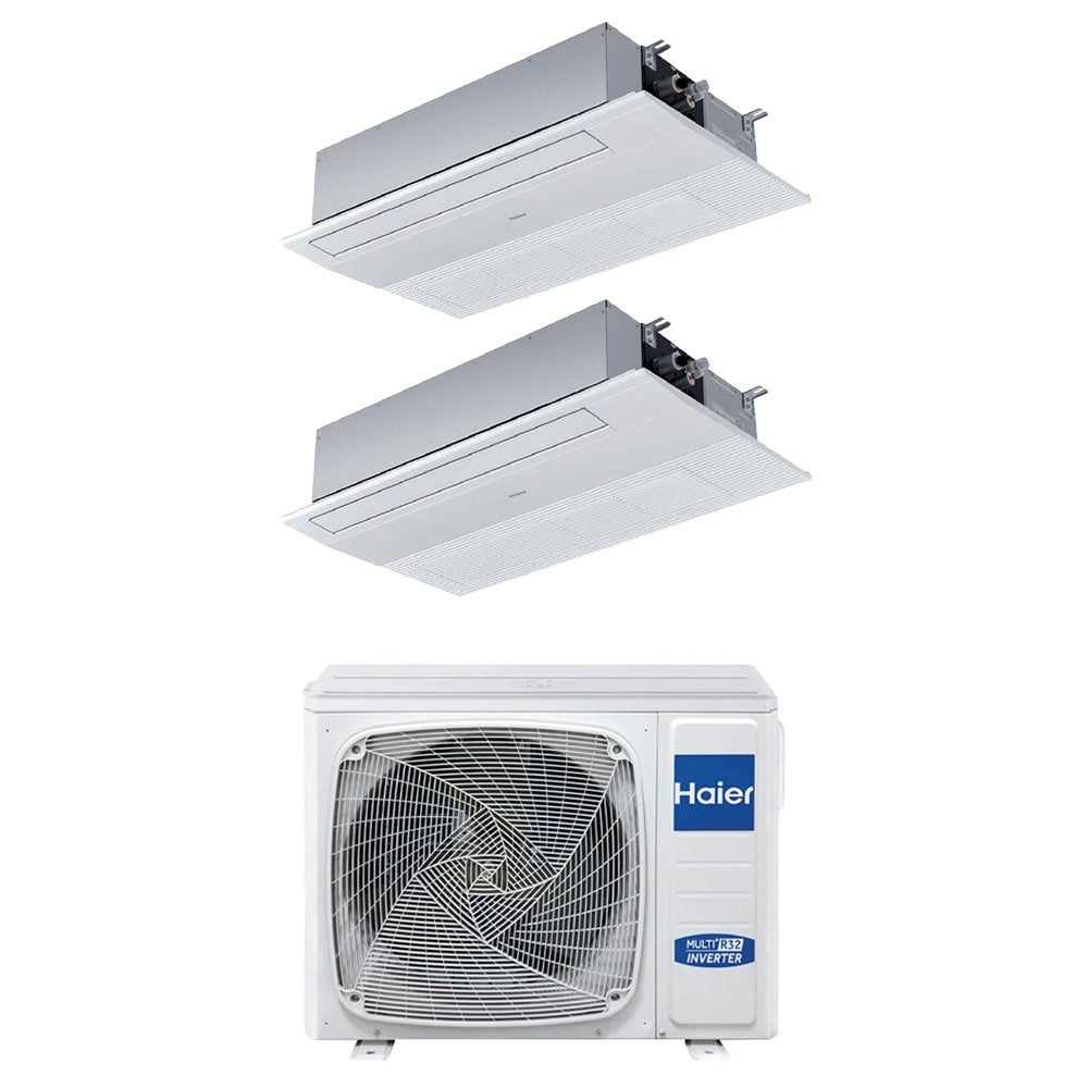 Haier CASSETTE A 1 VIA Climatizzatore a cassetta dual split inverter Wi ...
