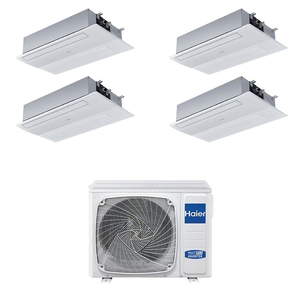 Haier CASSETTE A 1 VIA Climatizzatore a cassetta quadri split inverter ...