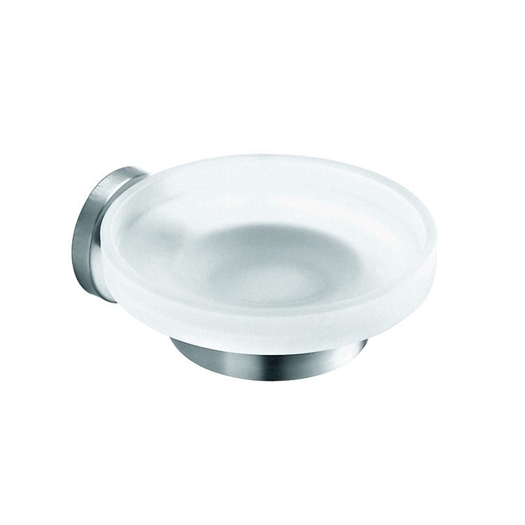 Inda A1411A NS 21 Inox portasapone a parete con bacinella in vetro ...