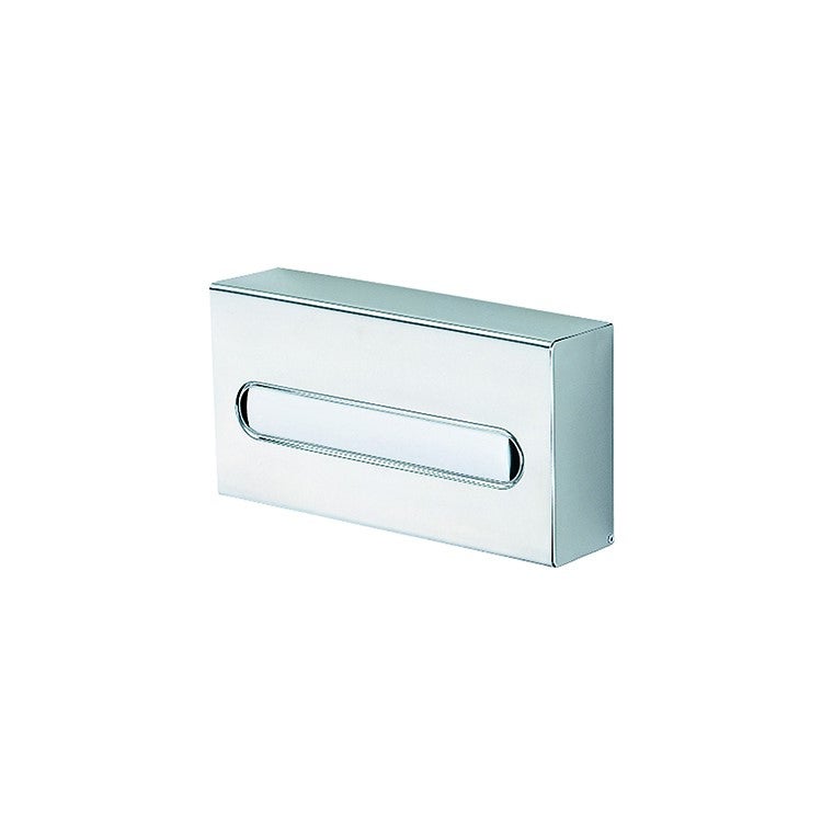 Inda A14430 NS Inox portakleenex a parete, finitura inox spazzolato ...