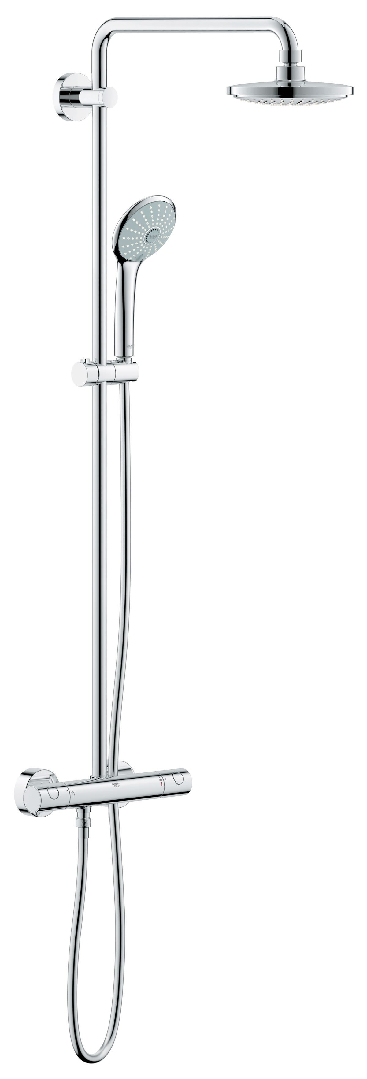 Grohe 27296001 EUPHORIA SYSTEM 180 sistema doccia con miscelatore ...