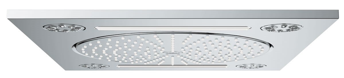 Grohe 27939001 Rainshower® F-Series 15" Soffione Doccia ad Incasso ...