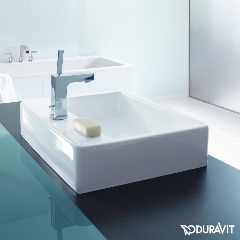 Duravit 0452600000 VERO bacinella da appoggio soprapiano 59.5 cm ...