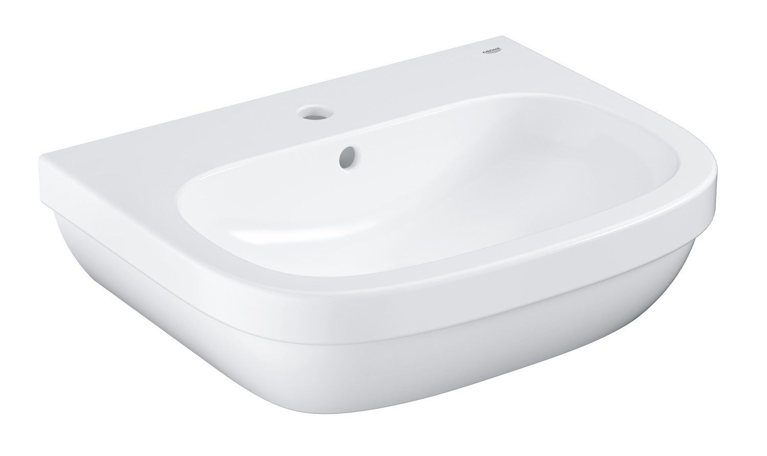 Grohe 39335000 Euro Ceramic lavabo 60 cm monoforo con troppopieno ...