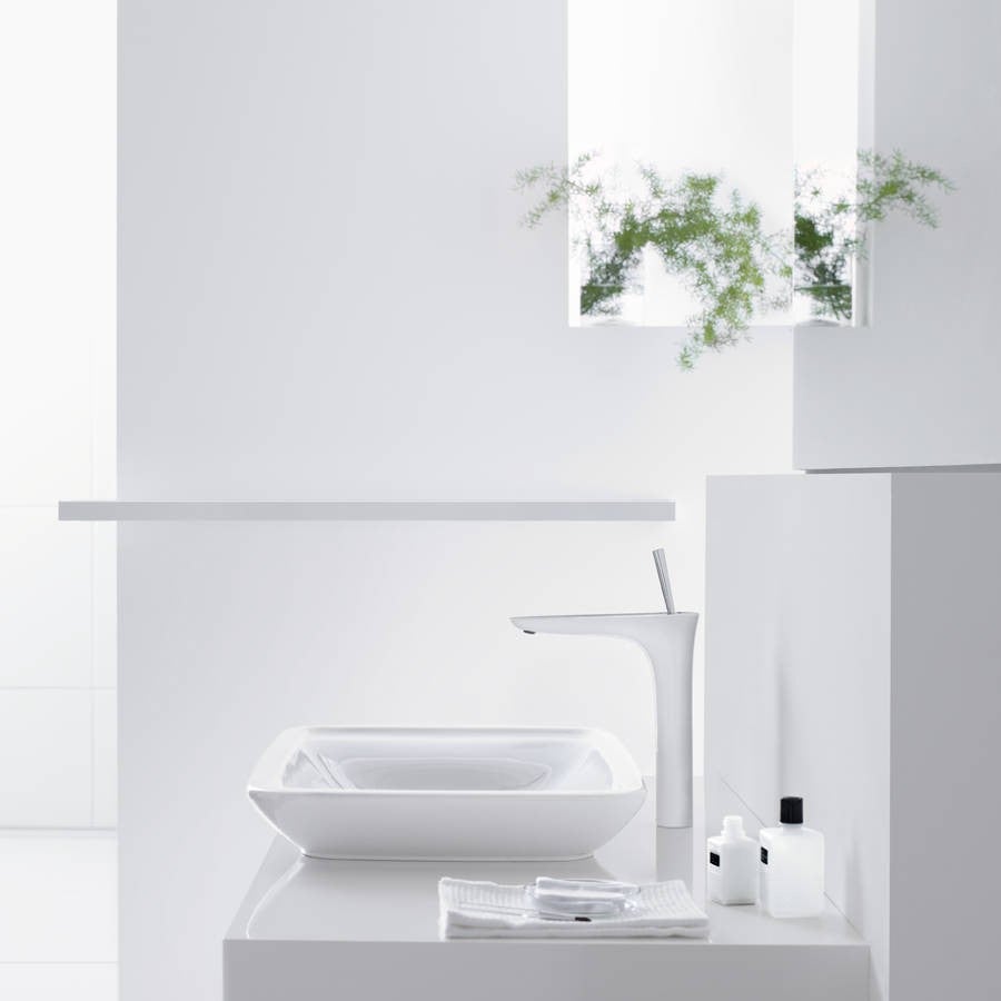 Hansgrohe 15072400 PURAVIDA miscelatore monocomando lavabo H.34 cm 240 ...