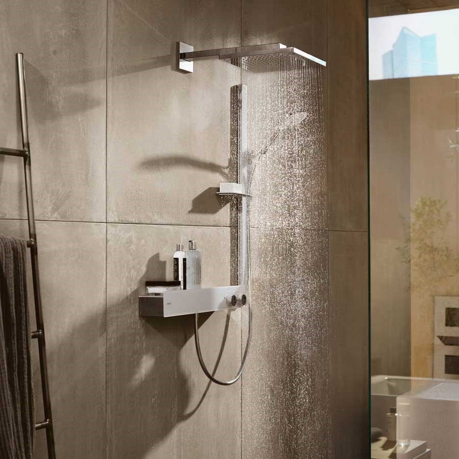 Hansgrohe 13108000 SHOWER TABLET miscelatore termostatico 600 universal ...