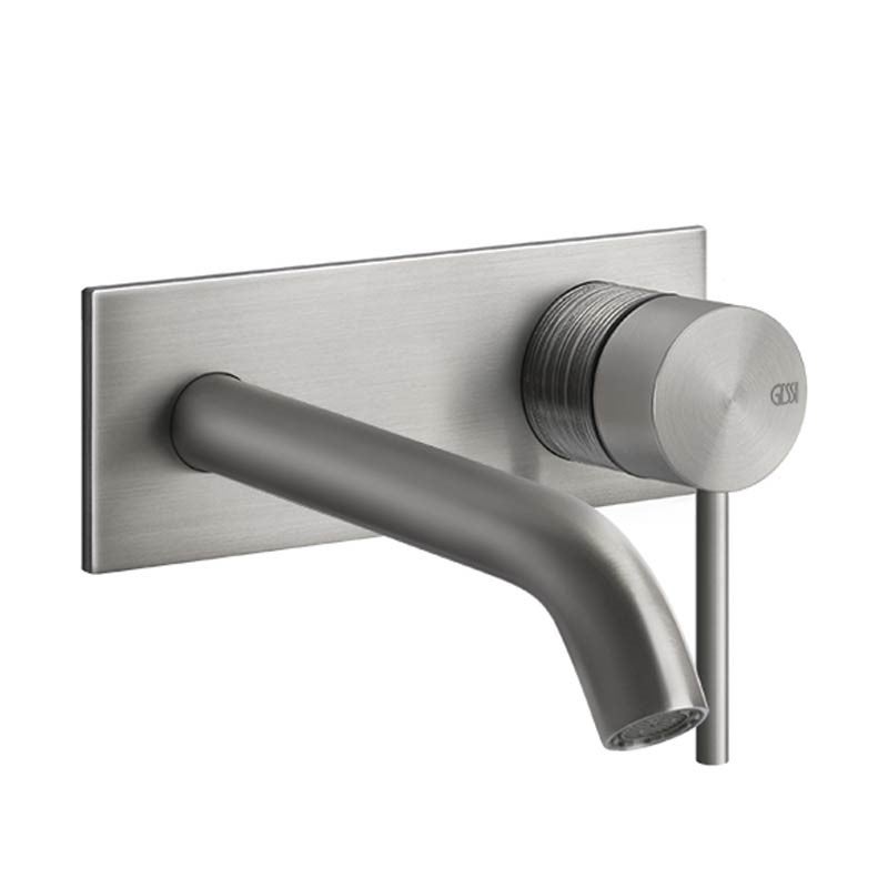 Gessi 54388#239 316 TRAME miscelatore lavabo a parete P.16 cm, senza ...