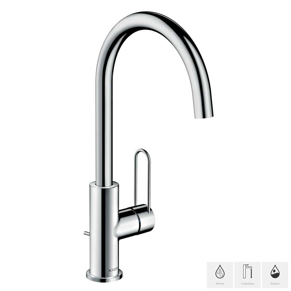 Axor 38036930 UNO miscelatore monocomando lavabo 240 con maniglia a ...